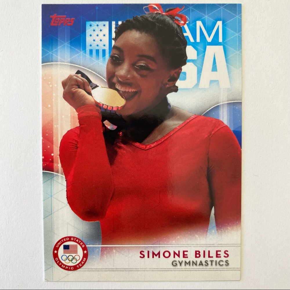 New Simone Biles Rookie Card - Gem